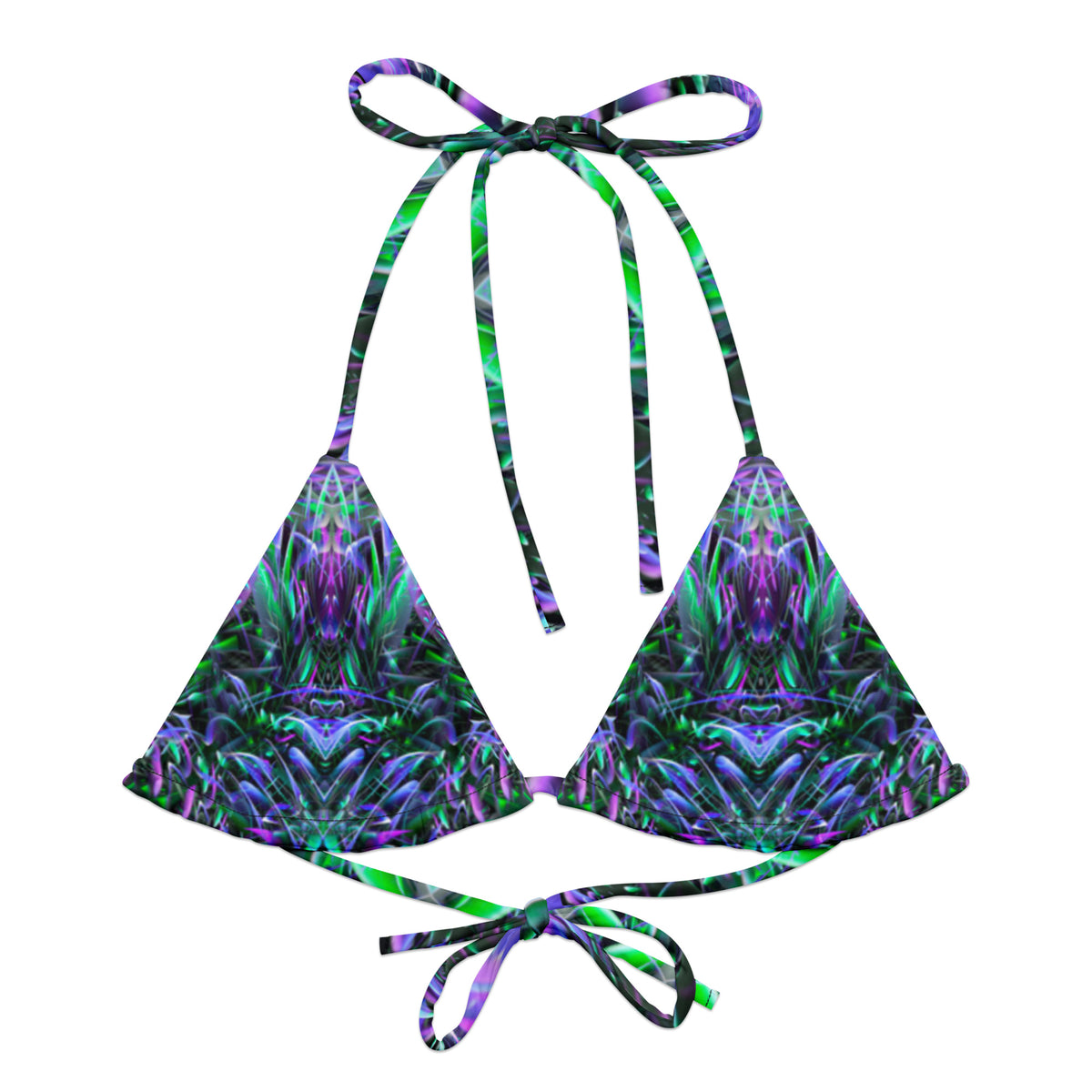 Hypnagogia String Bikini Top – Johnathan Singer Art