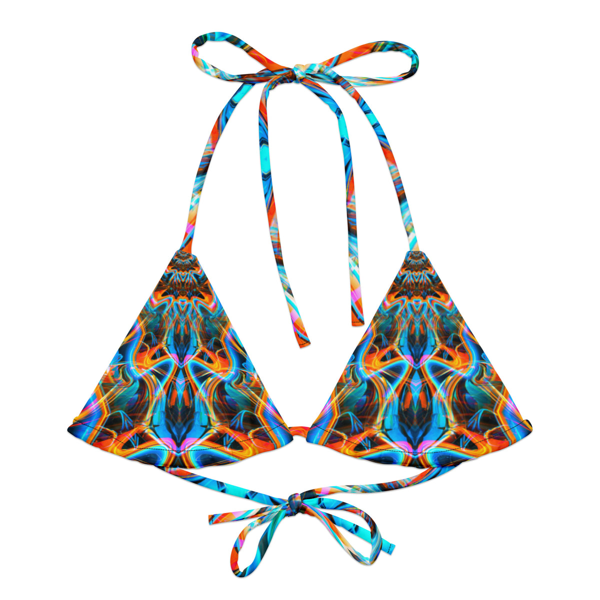 Universal Energy Shift String Bikini Top – Johnathan Singer Art