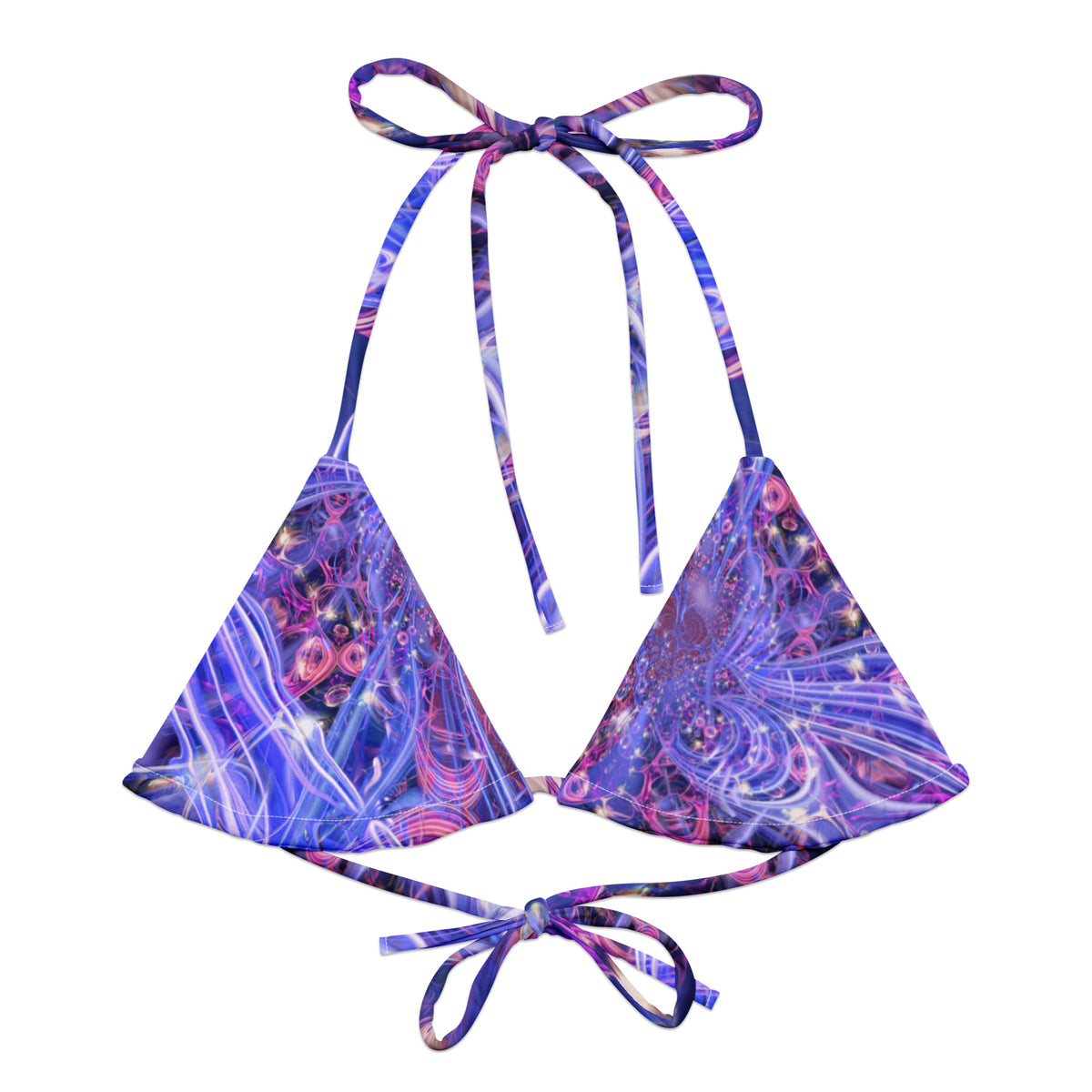 Cosmic Love String Bikini Top – Johnathan Singer Art