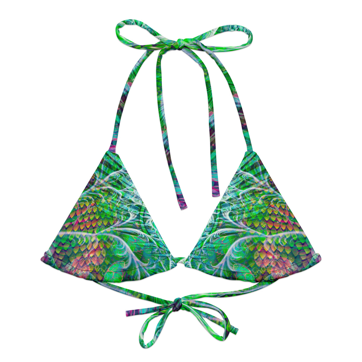Saphira V2 String Bikini Top – Johnathan Singer Art
