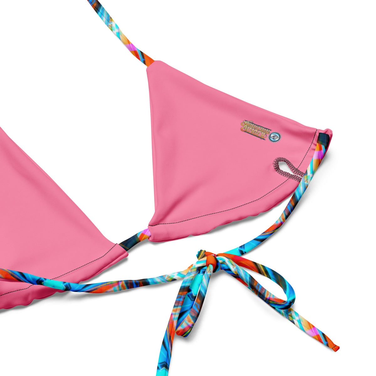 Universal Energy Shift String Bikini Top – Johnathan Singer Art