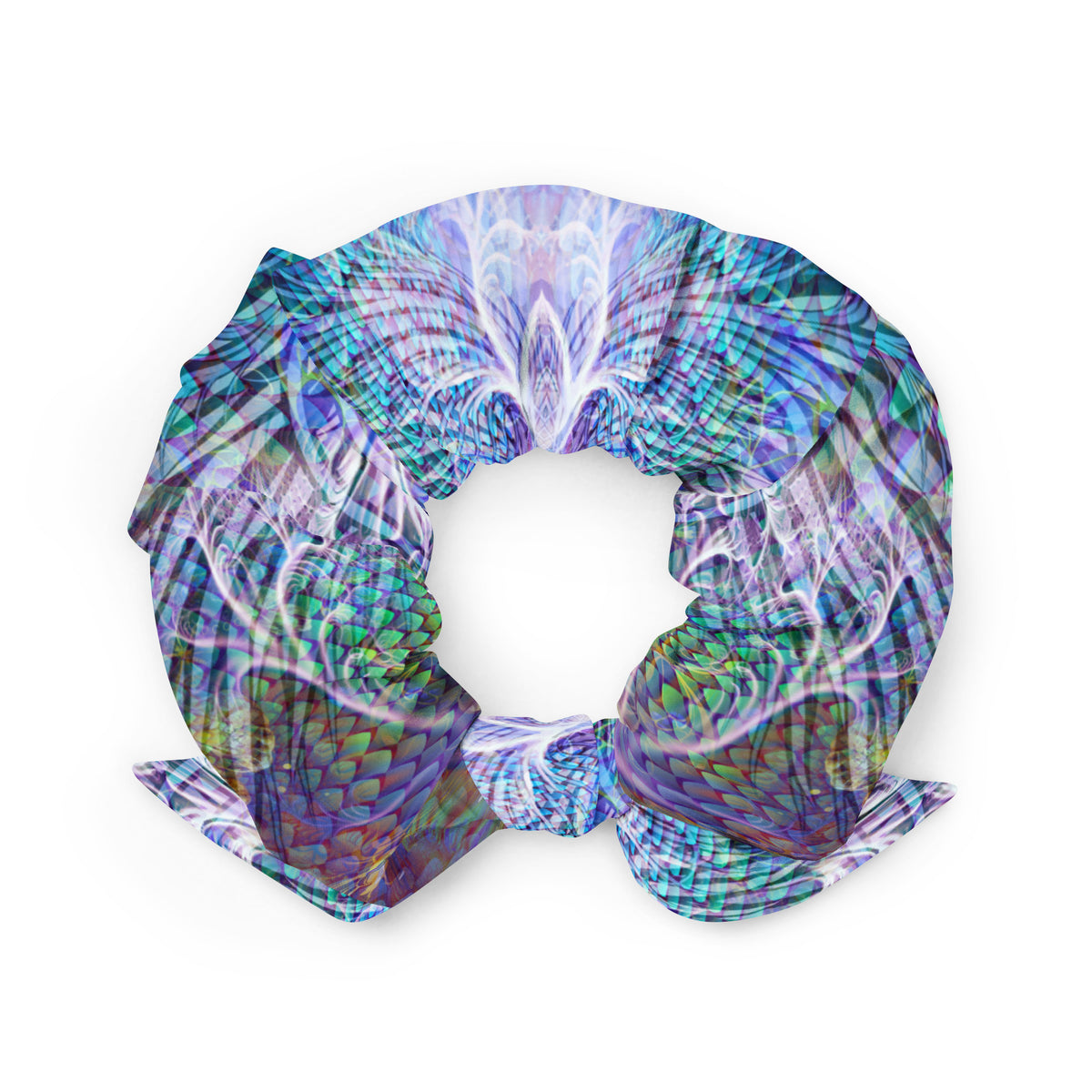 Saphira Recycled Scrunchie – Johnathan Singer Art