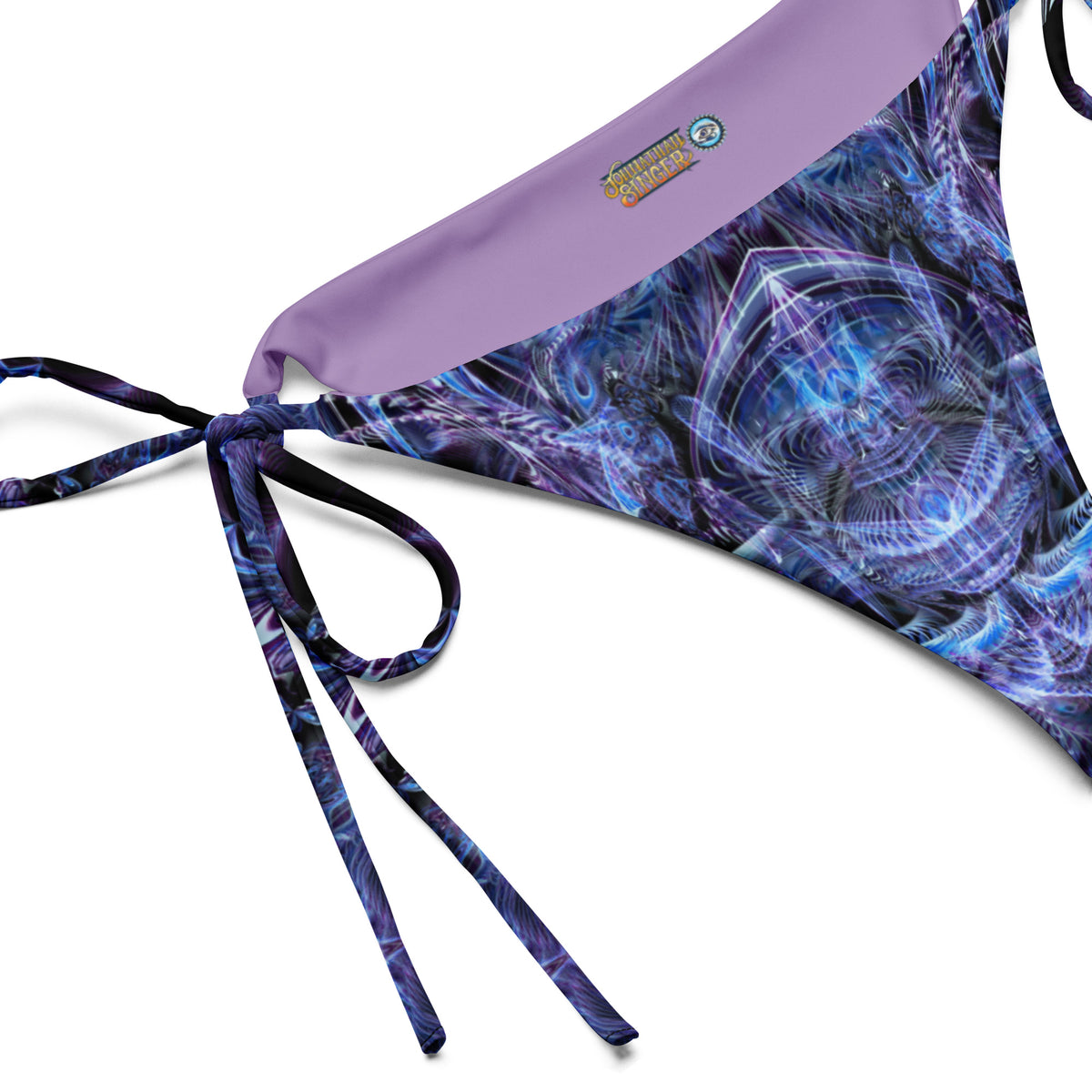 Angels Dancing on a Pin String Bikini Bottom – Johnathan Singer Art