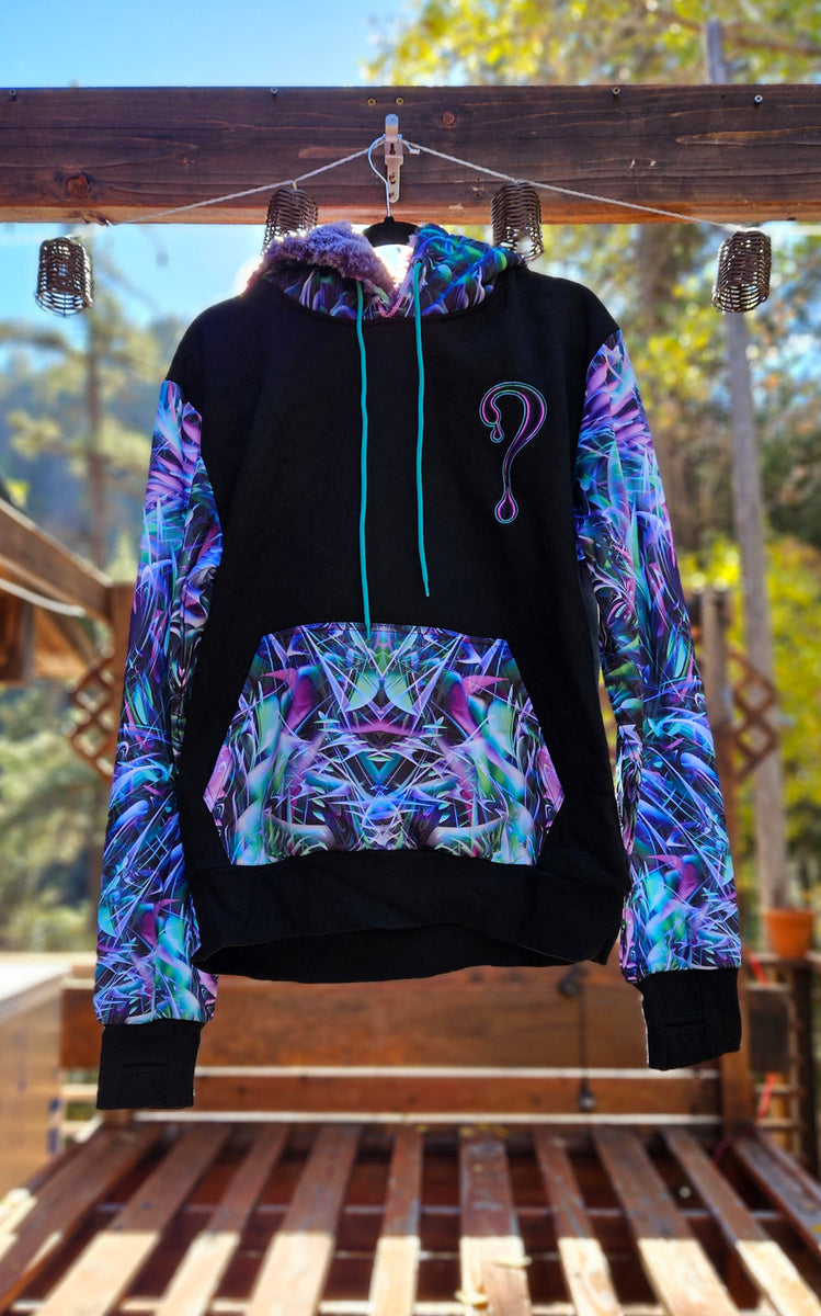 2X Hypnagogia PULLOVER with Purple Faux Fur in the hood – Johnathan ...
