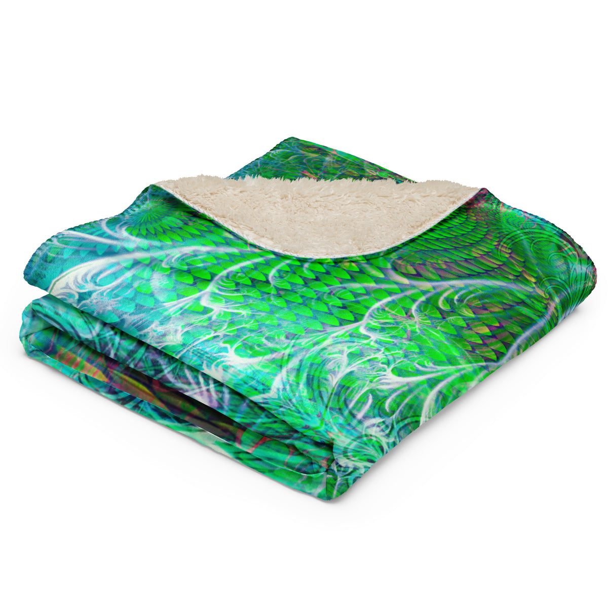 Saphira V2 Sherpa Blanket – Johnathan Singer Art