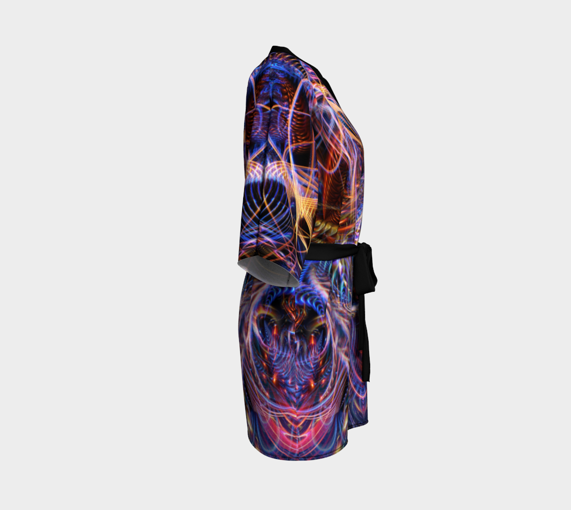 COSMIC NOISE KIMONO ROBE – Johnathan Singer Art