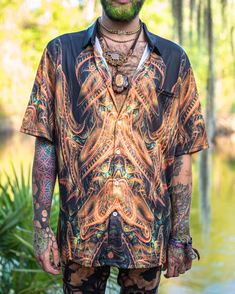 Dragon's Lair Button Up – Johnathan Singer Art