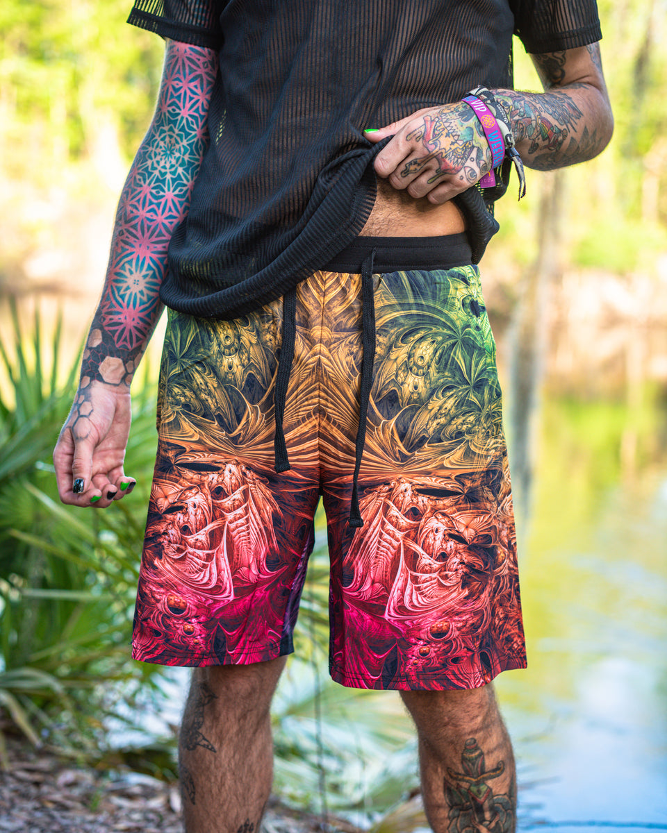 Spectral Evidence Mens Shorts – Johnathan Singer Art