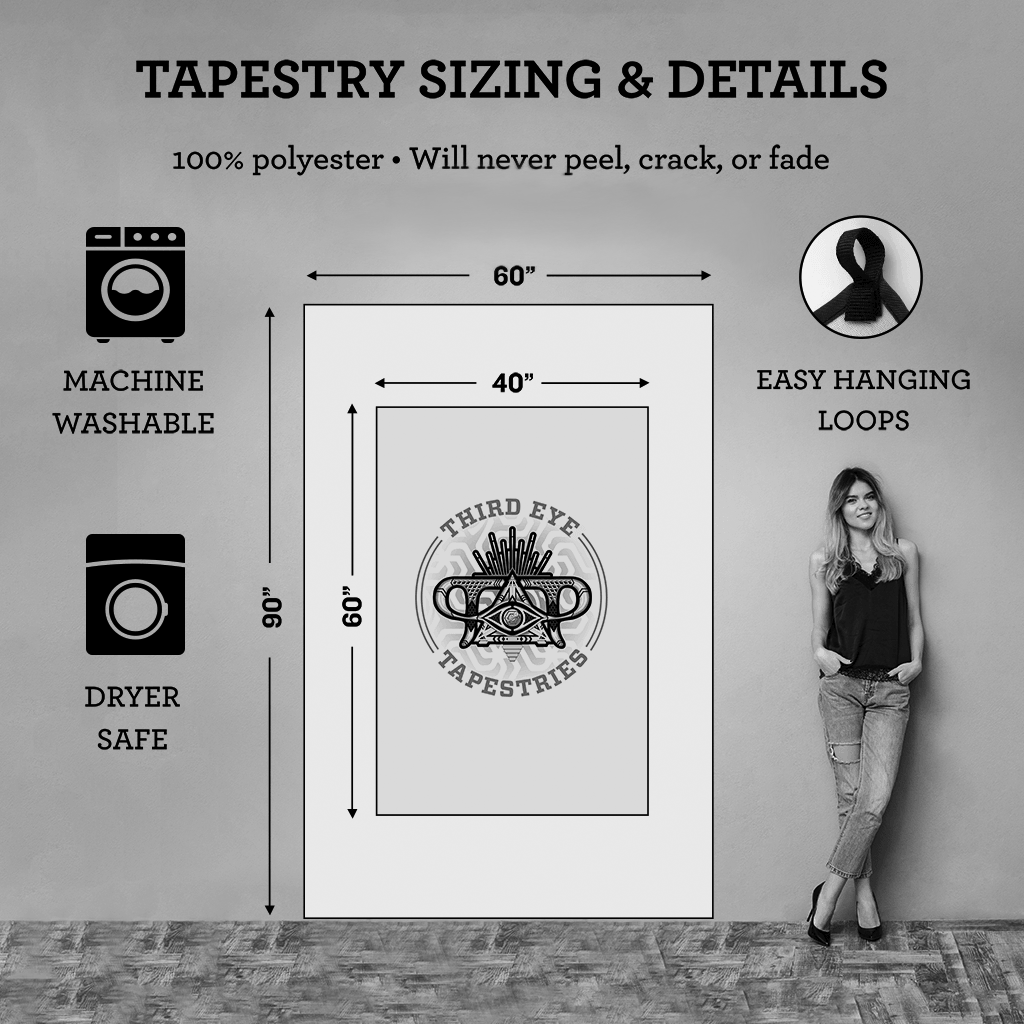 DRAGON'S LAIR TAPESTRY – Johnathan Singer Art